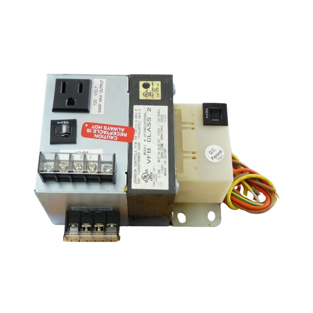 Johnson Controls PAN-PWRSP 96VA Supply Power, Class 2, Power Supply ...