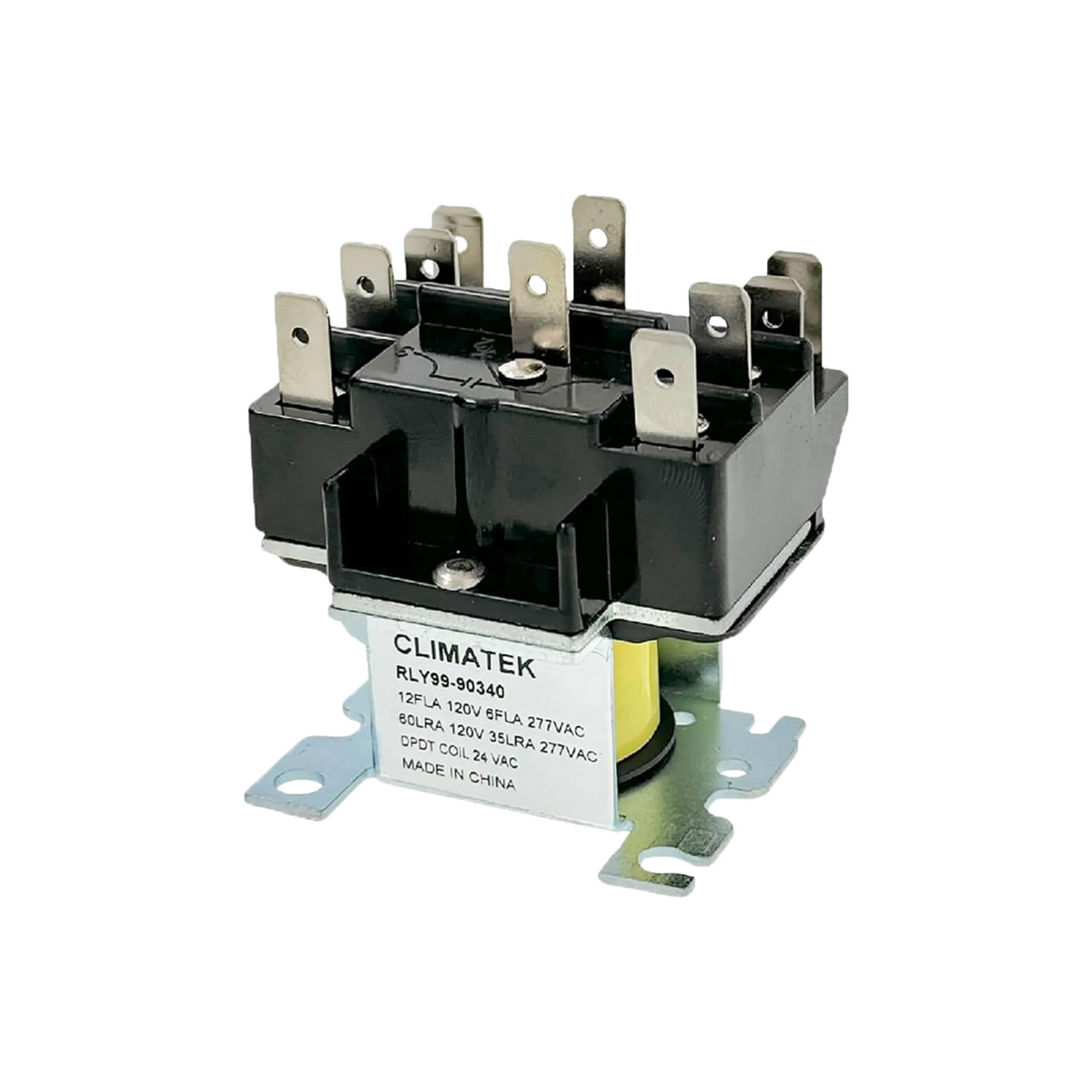 Carrier P283-0340 24 V, 25 A, 2-Pole DPDT Fan Relay – Snook & Aderton ...