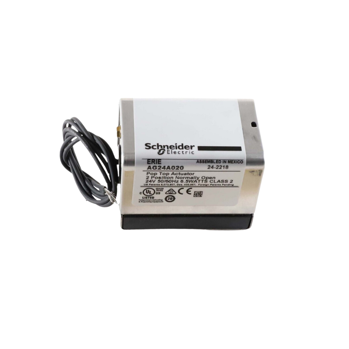 Schneider Electric (Erie) AG24A020 24VAC, 2 Position, Spring Return, N ...