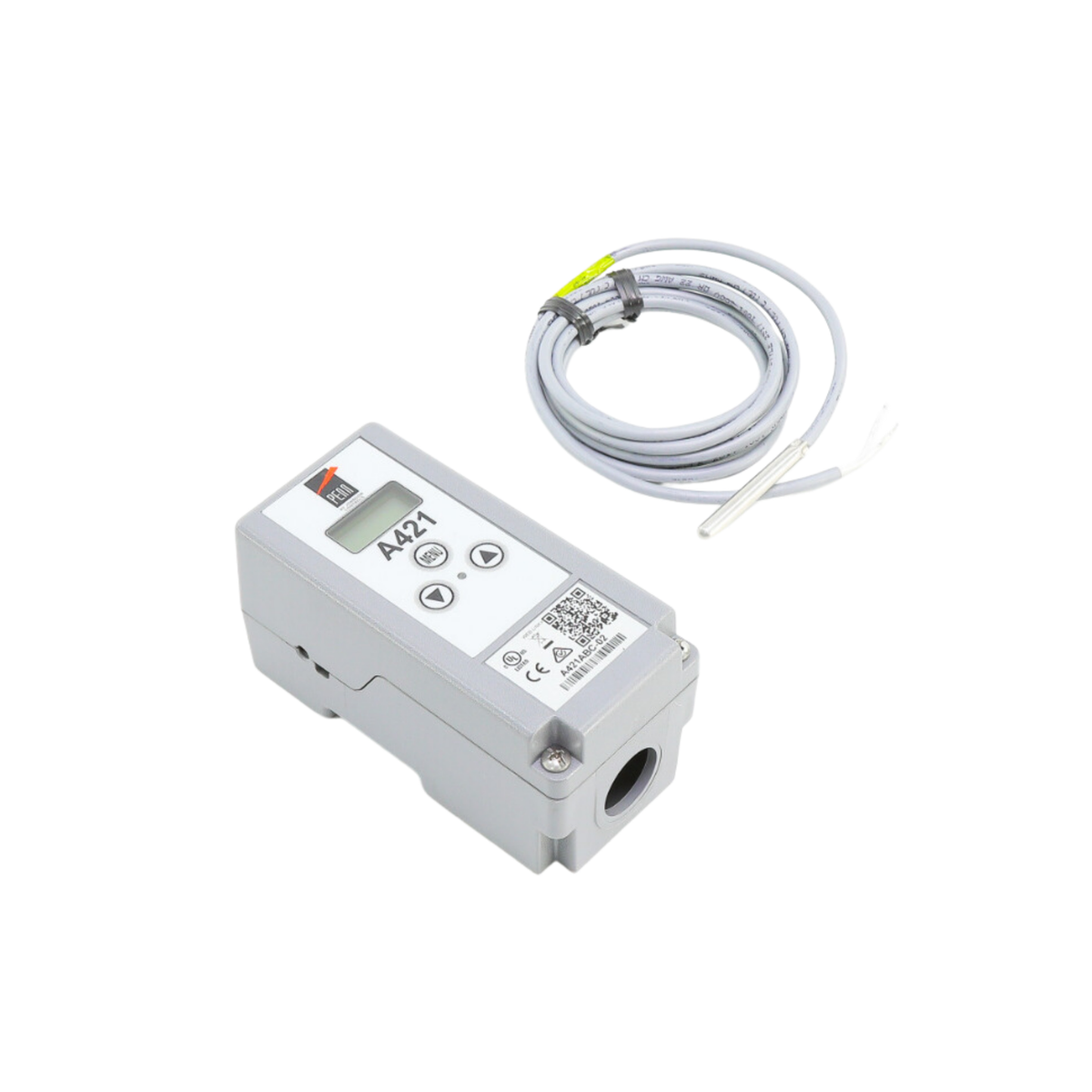 Johnson Controls A421ABC-02 120/240 VAC, Electronic, Front Panel LCD ...