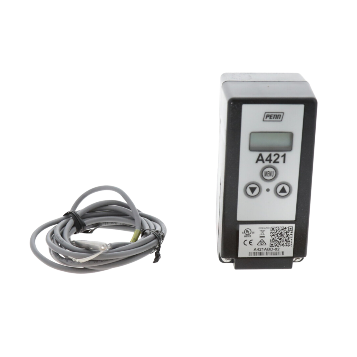 Johnson Controls A421ABD-02 120/240 VAC, Electronic, Front Panel LCD ...
