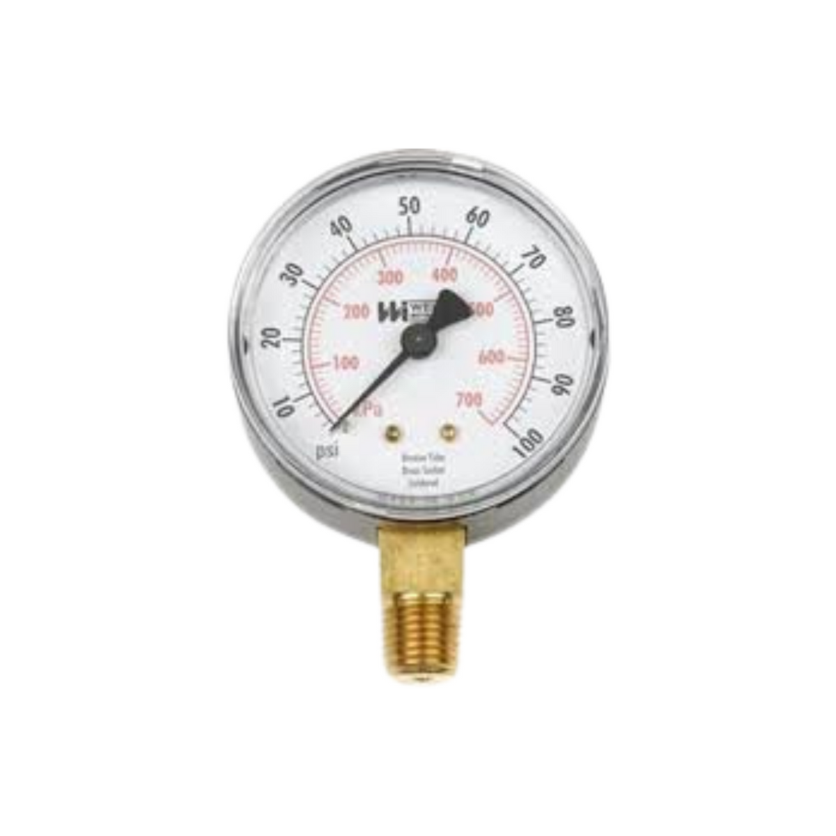 Weiss Instruments TL25-200 General Purpose Pressure Gauge – Snook ...
