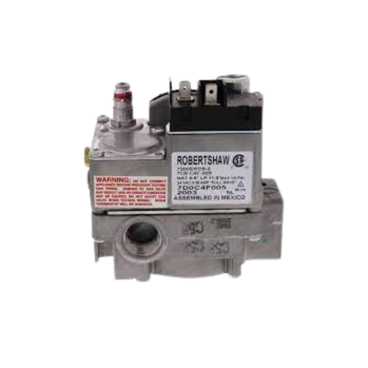 Robertshaw 720-472 150000 BTU/H Step-Open Gas Valve w/ Convertible Reg ...