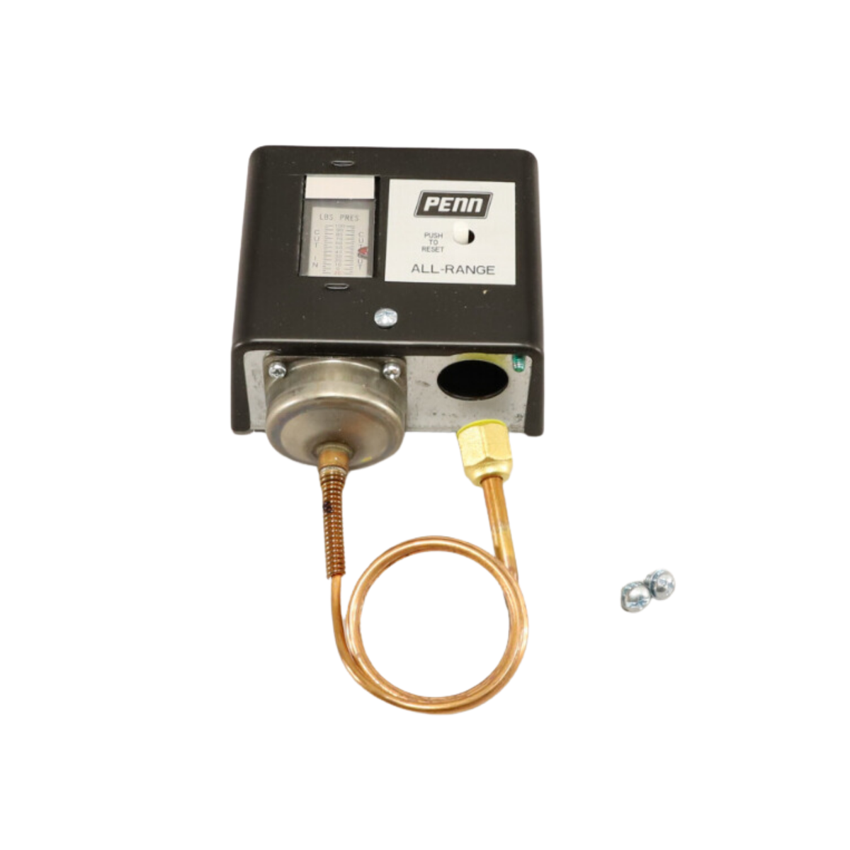 Johnson Controls P70BA-1 Manual-Reset, SPST, Open Low, Pressure Contro ...