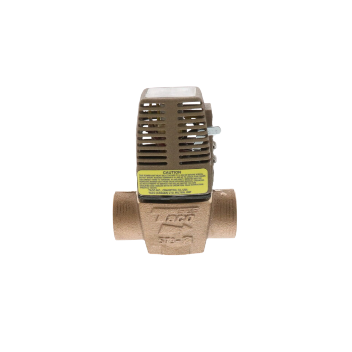 Taco 573-2 24V, 7.2Cv, 1.25" Sweat, 2-Way Zone Valve – Snook & Aderton ...