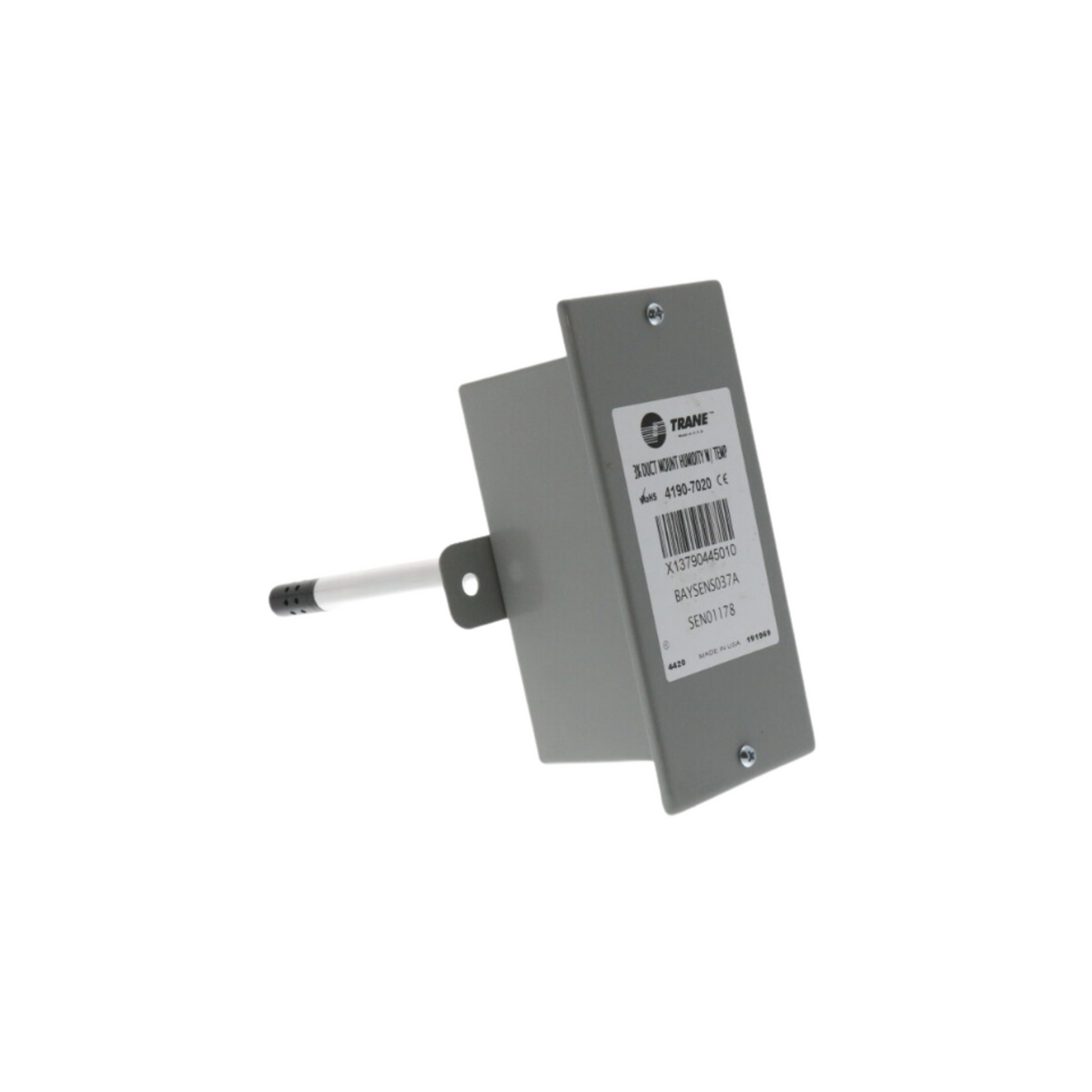 Trane BAYSENS037A 3% Duct Mount Humidity with Temperature Sensor ...