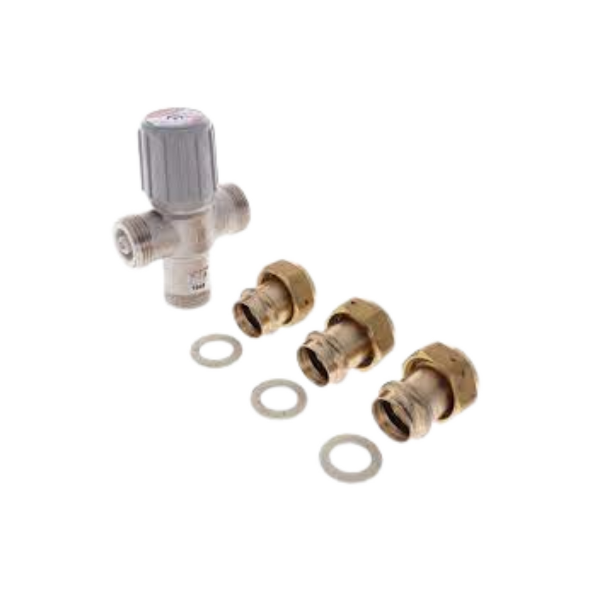 Honeywell AM101-UP-1LF 3/4" Lead Free Union Propress Mixing Valve ...