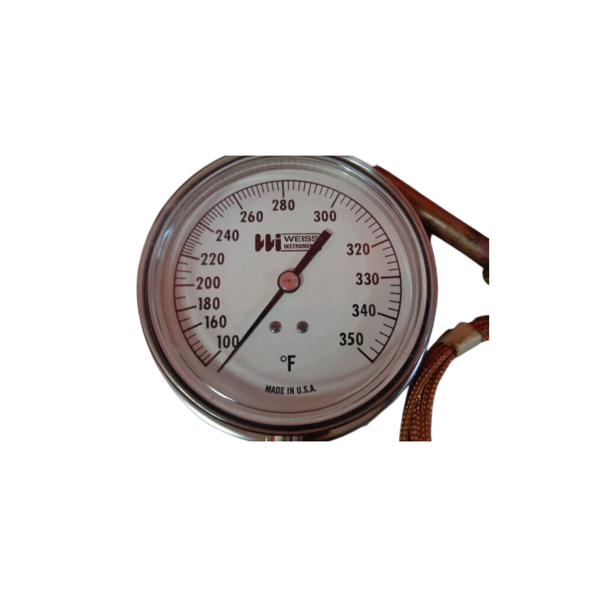 Weiss-Instruments 35BL3-5211 Vapor Thermometer – Snook & Aderton HVAC ...