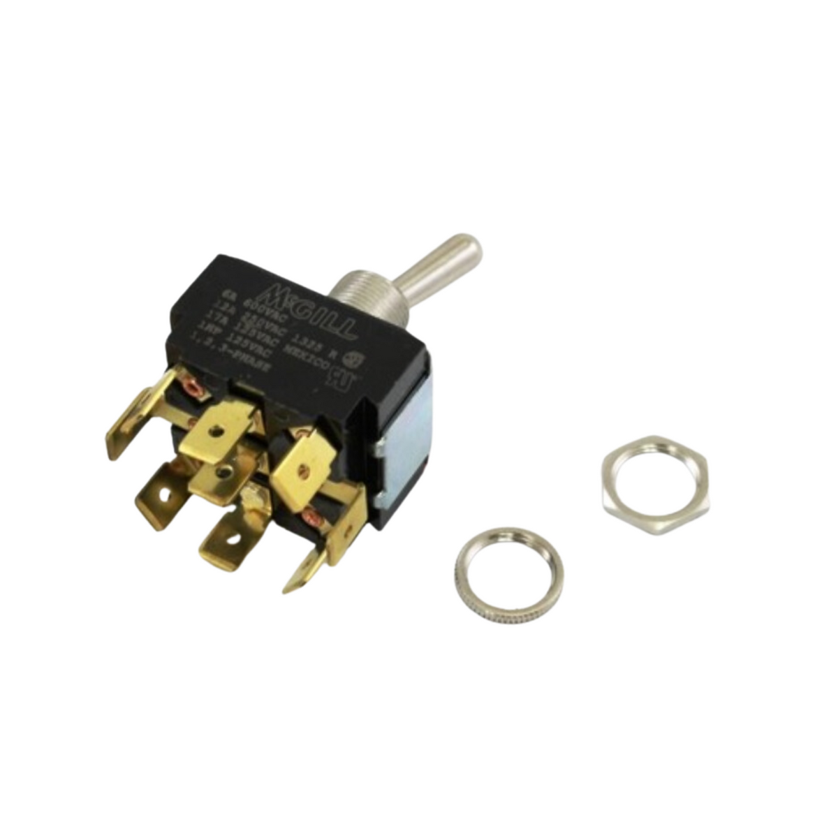 Trane SWT3732 3PDT High-Off-Low Toggle Switch – Snook & Aderton HVAC Supply