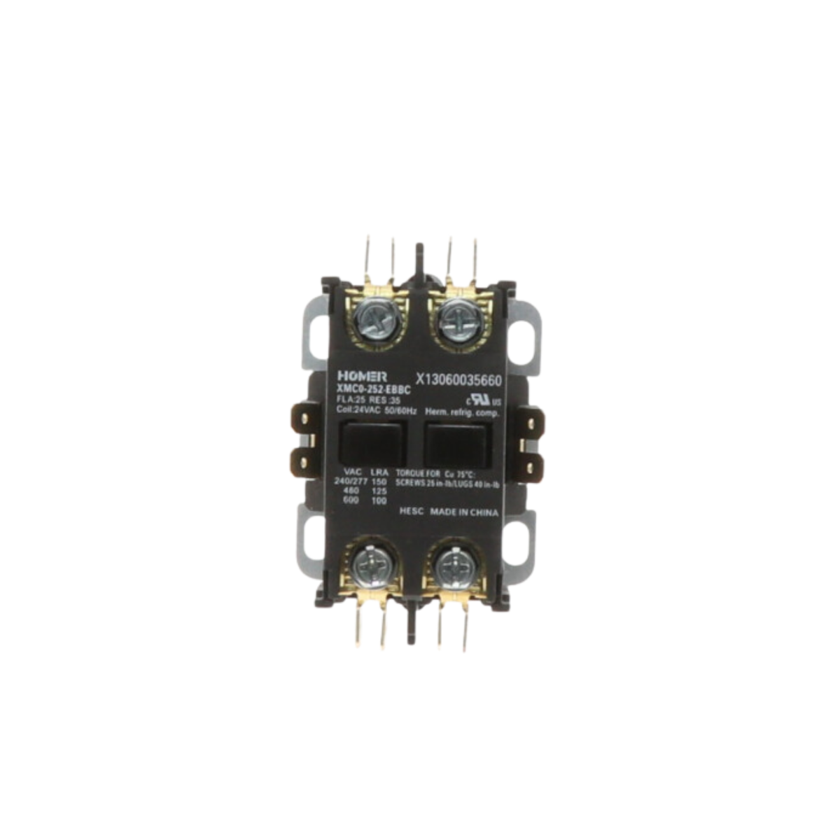 Trane CTR2654 25A, 2 Poles, Contactor with 24V Coil – Snook & Aderton ...